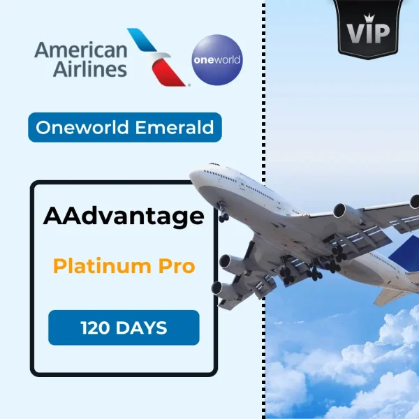 American Airlines AAdvantage Platinum Pro 120Days - Vip Hotel Flights