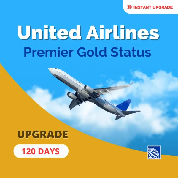 United Airlines Premier Gold Status Upgrade for 120 Days - Vip Hotel ...