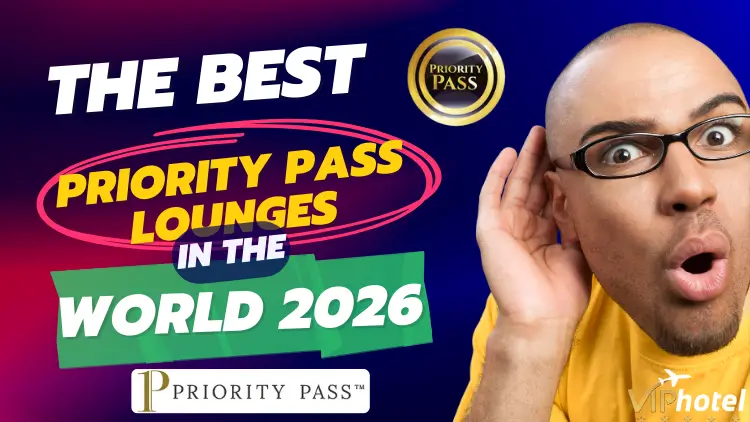 The Best Priority Pass Lounges in the World 2026 - Vip Hotel Flights
