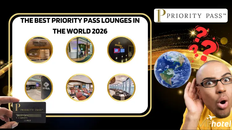 The Best Priority Pass Lounges in the World 2026 - Vip Hotel Flights